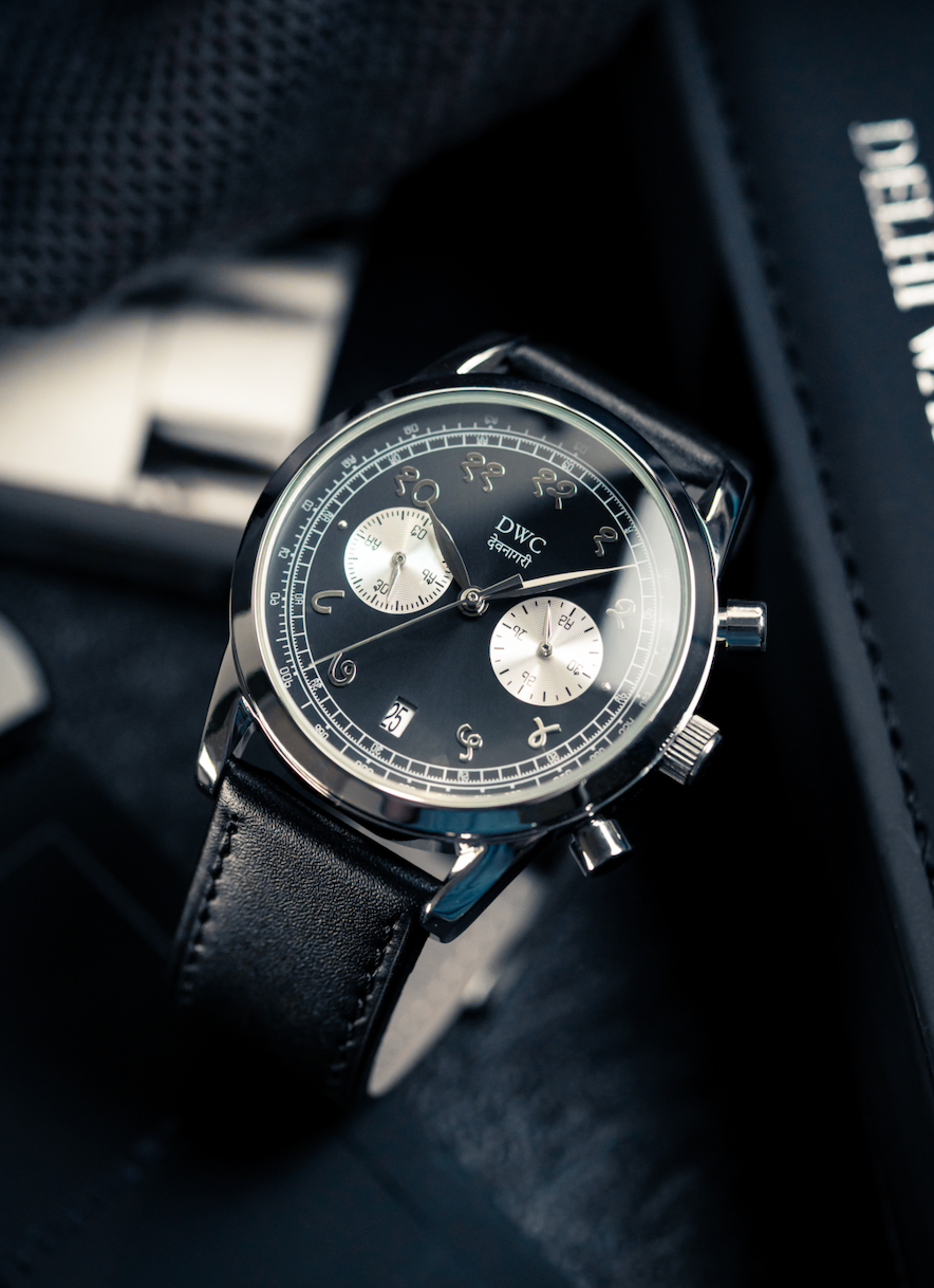 DWC Devanagari: Mecaquartz Chronograph – Delhi Watch Company