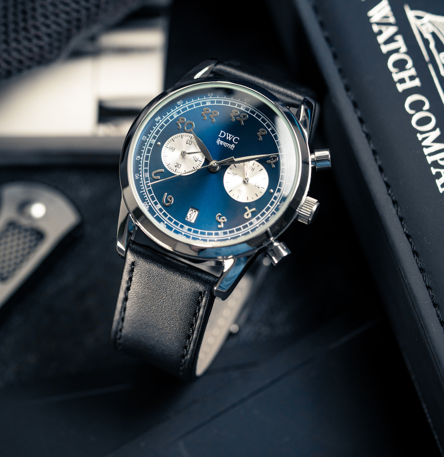 DWC Devanagari: Mecaquartz Chronograph – Delhi Watch Company