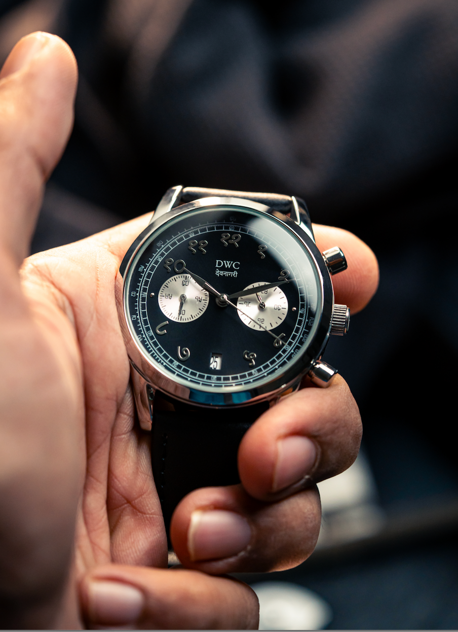DWC Devanagari: Mecaquartz Chronograph – Delhi Watch Company