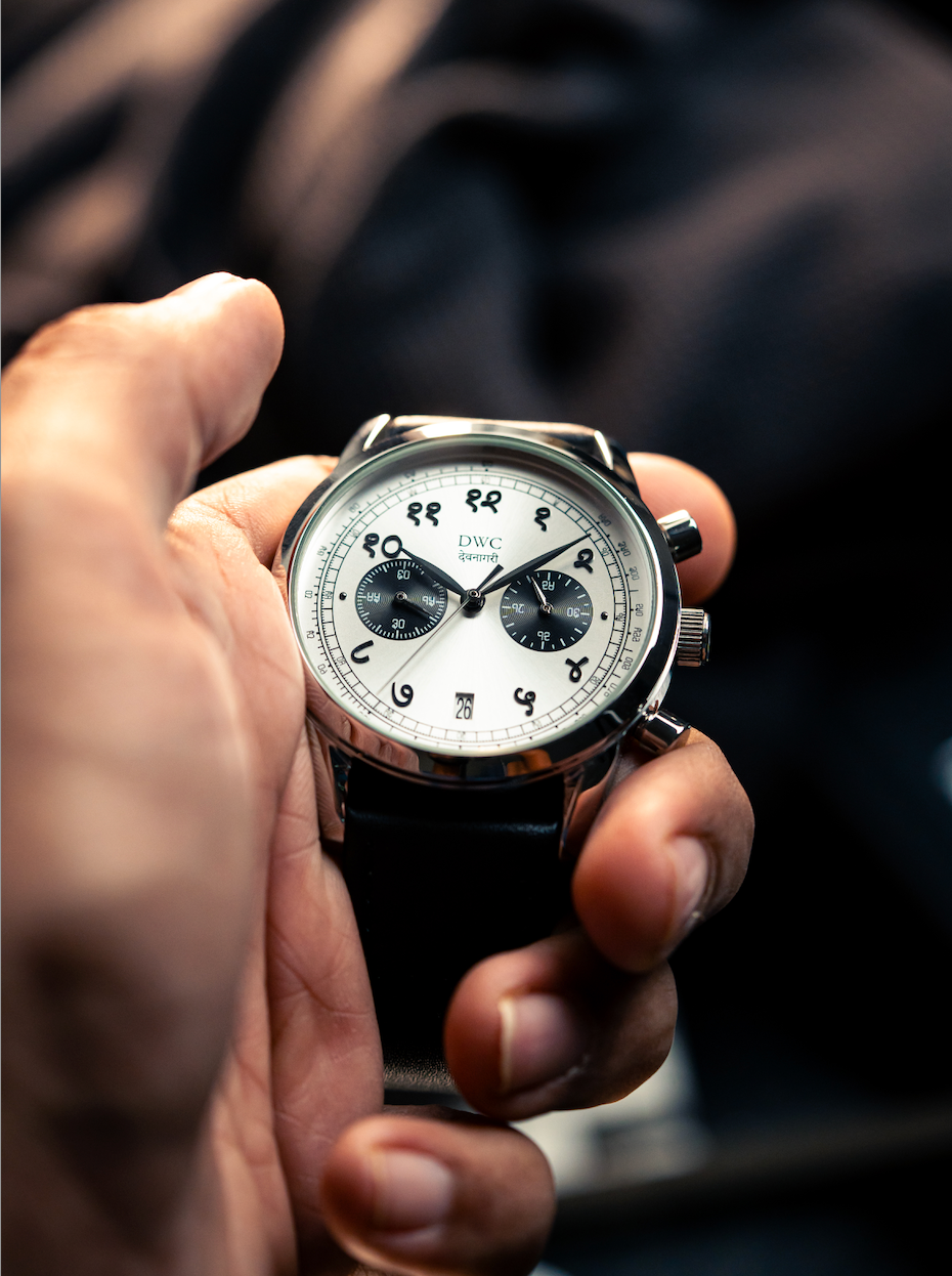 DWC Devanagari: Mecaquartz Chronograph – Delhi Watch Company